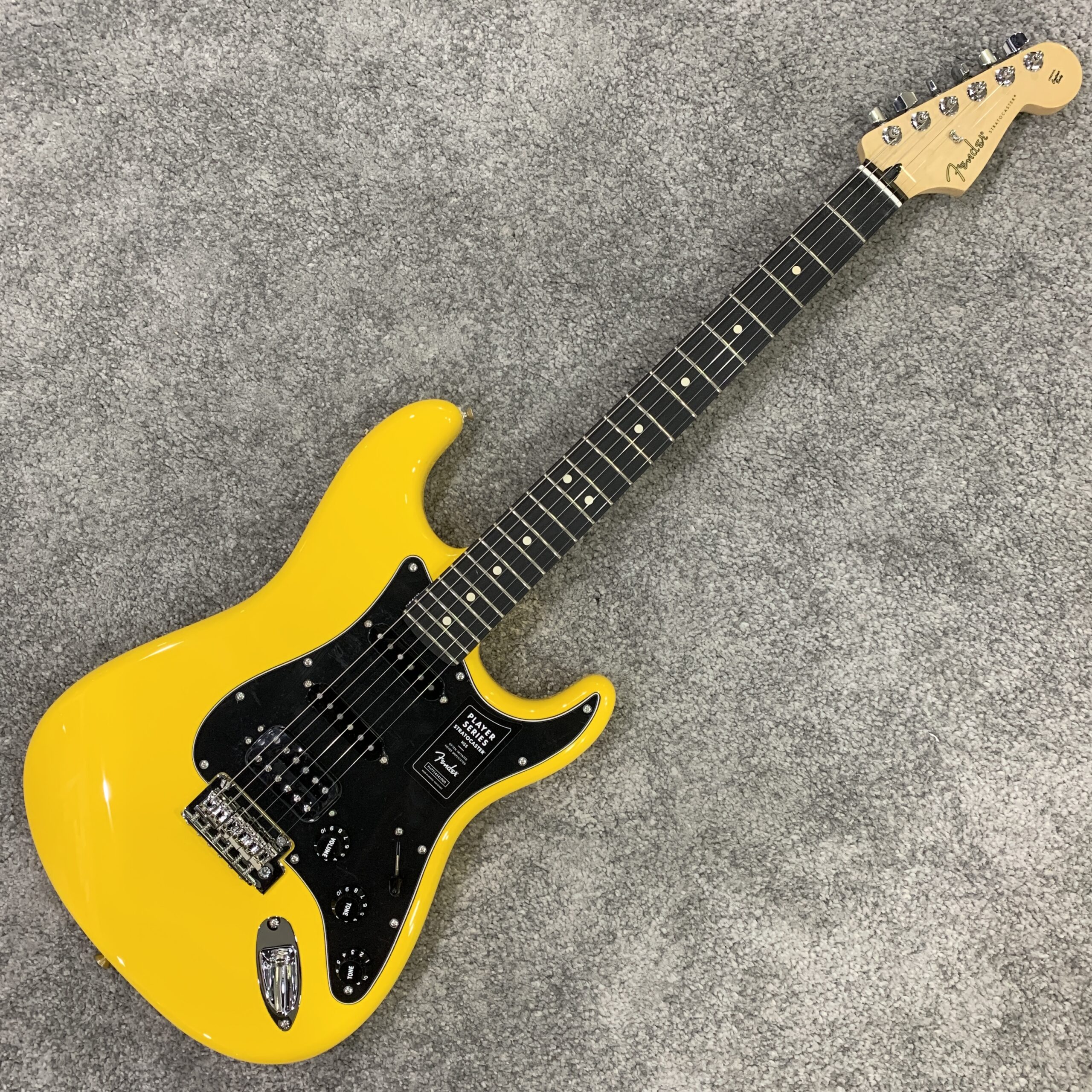 Fender Player Stratocaster EB Neon Yellow 烏木 霓虹黃 電吉他 | 反拍樂器