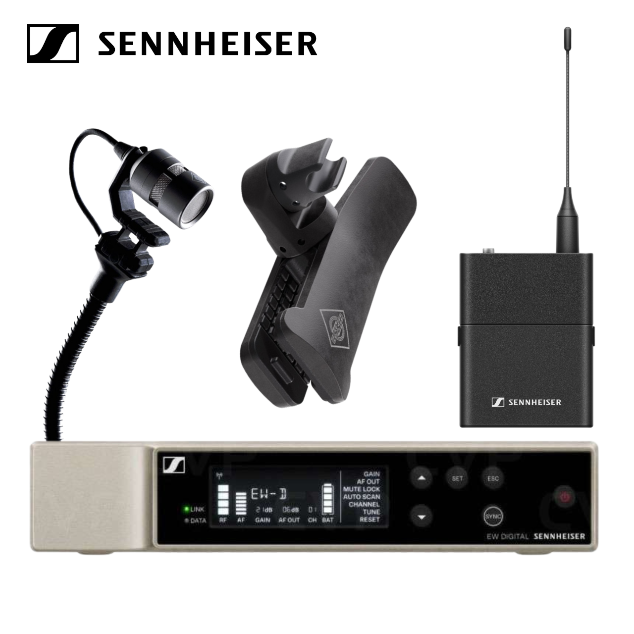 Sennheiser EW-D MCM114 MC6 夾式夾具 薩克斯風 無線收音系統 | 反拍樂器