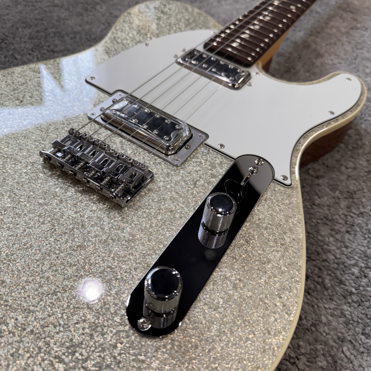Fender Japan Sparkle Tele Silver JP-23 日本 電吉他 | 反拍樂器