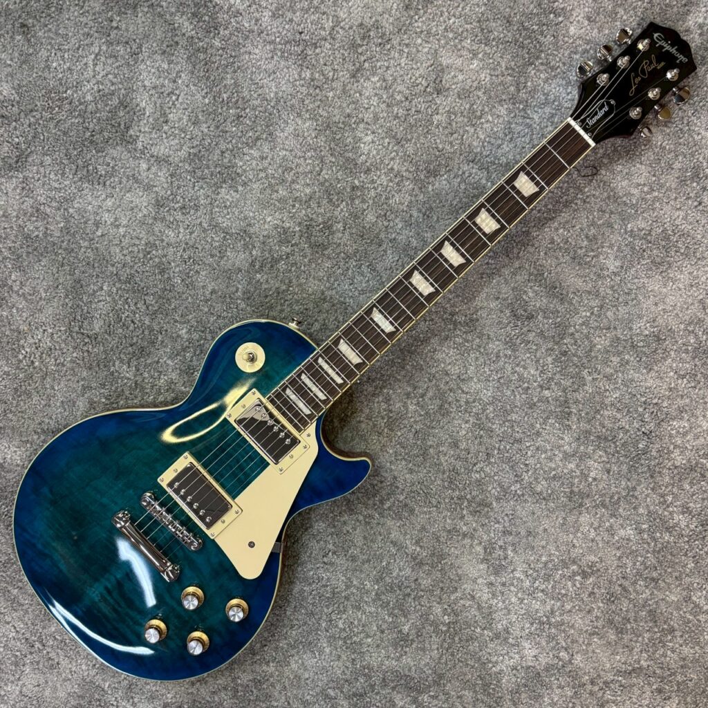 EPIPHONE LES PAUL STANDARD 60S Ocean Water Perimete 海洋藍 電吉他 附琴袋 | 反拍樂器